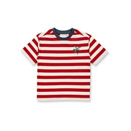 Sense Organics Shirt "Oswin" in Creme/ Rot - 27% | Gr&ouml;&szlig;e 104 | Kinder-oberteile