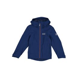 Jack Wolfskin Softshelljacke "JWP Shell" in Dunkelblau - 55% | Gr&ouml;&szlig;e 140 | Kinder-outdoor-jacken