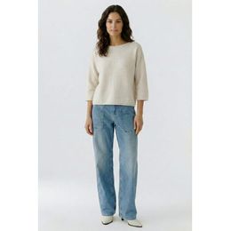 Oui Pullover in Creme - 65% | Gr&ouml;&szlig;e 38 | Damen-pullover-cardigans