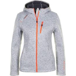 Peak Mountain Fleecejacke "Alaine" in Grau - 58% | Gr&ouml;&szlig;e S | Damenjacken