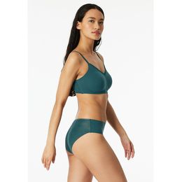 Schiesser Slip in Petrol - 39% | Gr&ouml;&szlig;e 40 | Damen-unterteile
