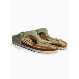 BAYTON Leder-Zehentrenner "Mercure" in Hellgr&uuml;n - 57% | Gr&ouml;&szlig;e 40 | Damen-sandalen