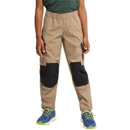 Jack Wolfskin Funktionshose in Beige/ Schwarz - 35% | Gr&ouml;&szlig;e 152 | Kinderhosen