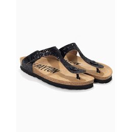 BAYTON Zehentrenner "Mercure" in Schwarz - 60% | Gr&ouml;&szlig;e 38 | Damen-sandalen