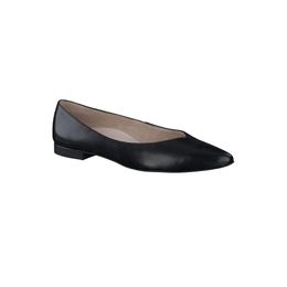 Paul Green Leder-Ballerinas in Schwarz - 44% | Gr&ouml;&szlig;e 39 | Damen-ballerinas