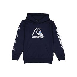 Quiksilver Hoodie "Bubble Fun" in Dunkelblau - 57% | Gr&ouml;&szlig;e 140 | Kinder-sweatshirts-jacken