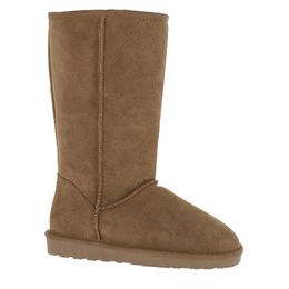 Gooce Leder-Winterstiefel "Elidir" in Hellbraun - 65% | Gr&ouml;&szlig;e 38 | Damen-stiefel