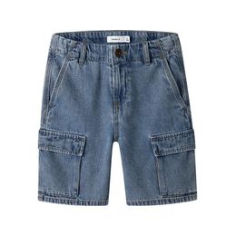 name it Jeans-Shorts "Ryan" in Blau - 28% | Gr&ouml;&szlig;e 134 | Kinderhosen