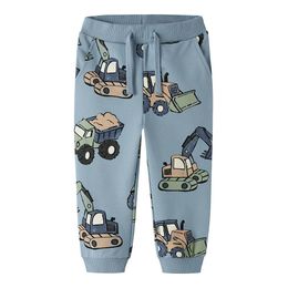 name it Sweathose "Kark" in Blau - 45% | Gr&ouml;&szlig;e 92 | Kinderhosen
