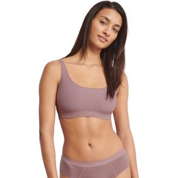 Sloggi Bustier "Ever" in Mauve - 45% | Gr&ouml;&szlig;e XL | Damen-bhs