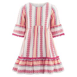 happy girls by Eisend Kleid in Creme/ Pink - 48% | Gr&ouml;&szlig;e 152 | Kinderkleider