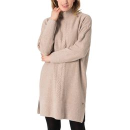 Timezone Strickkleid in Beige - 56% | Gr&ouml;&szlig;e M | Damen-kleider