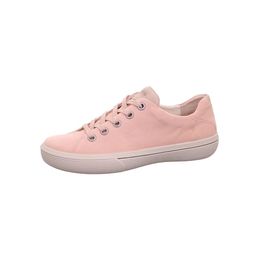 Legero Leder-Sneakers "Fresh" in Rosa - 42% | Gr&ouml;&szlig;e 38 | Damen-schnuerschuhe