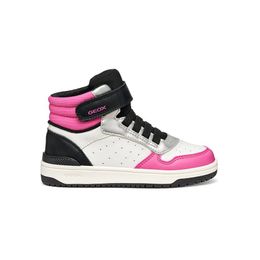 Geox Sneakers "Washiba" in Wei&szlig;/ Pink - 41% | Gr&ouml;&szlig;e 31 | Kindersneakers