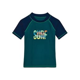 Color Kids BAdeshirt in Petrol/ Blau - 42% | Gr&ouml;&szlig;e 122 | Kinder-bademode