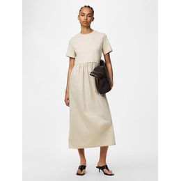 Pieces Kleid "Pcbikka" in Beige - 35% | Gr&ouml;&szlig;e S | Damen-kleider