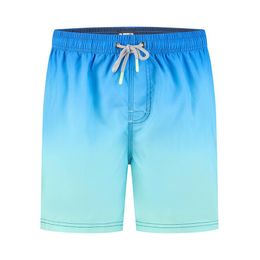 Happy Shorts Badeshorts in T&uuml;rkis/ Blau - 36% | Gr&ouml;&szlig;e M | Herren-bademode-sport