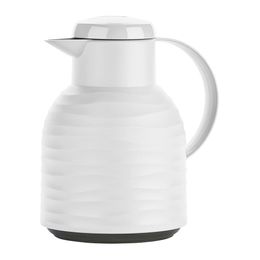 Emsa Isolierkanne "Samba" in Wei&szlig; - 1 l - 24% | Damen-outdoor-ausruestung