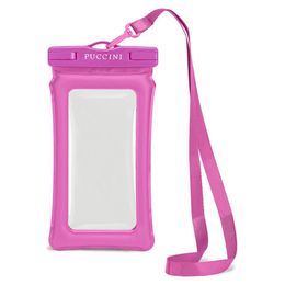 Puccini Handyh&uuml;lle in Rosa - (B)11 x (H)21 x (T)1,5 cm - 37% | Damen-handytaschen