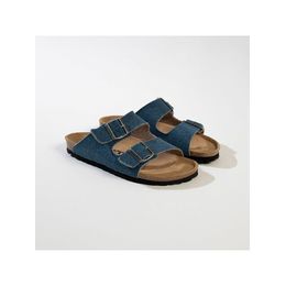 BACKSUN Pantoletten "Bali" in Dunkelblau - 62% | Gr&ouml;&szlig;e 38 | Damen-pantoletten
