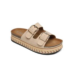 Sixth Sens Pantoletten in Beige - 69% | Gr&ouml;&szlig;e 37 | Damen-pantoletten