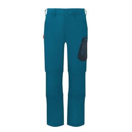 Trollkids Zipp-Off-Funktionshose "Preikestolen Double Zip-Off" in Blau - 46% | Gr&ouml;&szlig;e 158 | Kinderhosen