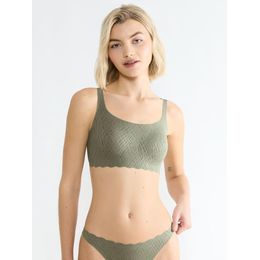 Sloggi Bustier "Zero Feel Bliss" in Gr&uuml;n - 66% | Gr&ouml;&szlig;e M | Damen-bhs