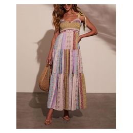Milan Kiss Kleid in Bunt - 60% | Gr&ouml;&szlig;e L | Damen-kleider