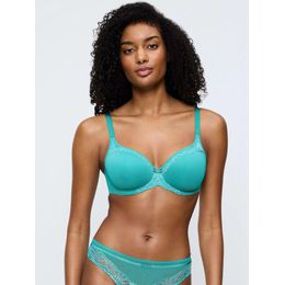 Triumph B&uuml;gel-BH in T&uuml;rkis - 56% | Gr&ouml;&szlig;e 85D | Damen-bhs