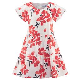 happy girls by Eisend Kleid in Wei&szlig;/ Rot - 42% | Gr&ouml;&szlig;e 140 | Kinderkleider