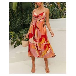 Milan Kiss Kleid in Orange - 55% | Gr&ouml;&szlig;e S | Damen-kleider