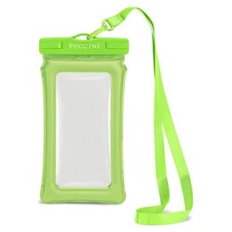 Puccini Handytasche in Gr&uuml;n - (B)11 x (H)21 x (T)1.5 cm - 30% | Damen-handytaschen