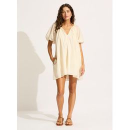 Seafolly Kleid in Creme - 69% | Gr&ouml;&szlig;e XL | Damen-kleider