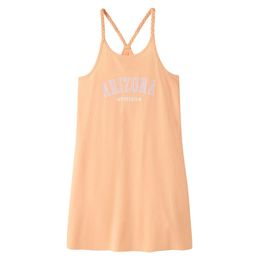 name it Kleid "Froncaz" in Orange - 29% | Gr&ouml;&szlig;e 128 | Kinderkleider