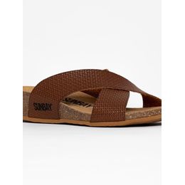 Sunbay Keilpantoletten "Brisbane" in Braun - 50% | Gr&ouml;&szlig;e 36 | Damen-pantoletten
