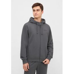 Bench Sweatjacke "Braxton" in Anthrazit - 58% | Gr&ouml;&szlig;e 48 | Herren-sweatshirts-jacken
