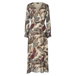 More & More More & More Kleid in Beige/ Gr&uuml;n - 71% | Gr&ouml;&szlig;e 42 | Damen-kleider