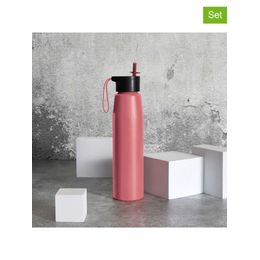 Summer Time 2er-Set: Trinkflaschen - 650 ml (&Uuml;berraschungsprodukt) - 24% | Damen-outdoor-ausruestung