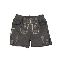 Isartrachten Sweatshorts in Anthrazit - 23% | Gr&ouml;&szlig;e 164 | Kinderhosen