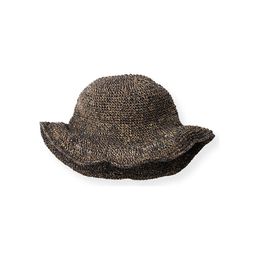 CARE BY ME Hut in Schwarz/ Beige - 43% | Damen-muetzen-caps