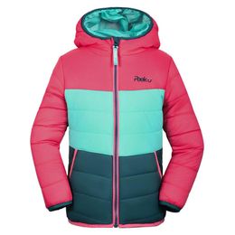 Peek U Ganzjahres-Steppjacke "Prim" in Pink/ T&uuml;rkis - 37% | Gr&ouml;&szlig;e 92 | Kinderjacken