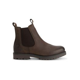 TRAVELIN' Leder-Chelsea-Boots "Sivik" in Braun - 53% | Gr&ouml;&szlig;e 37 | Stiefeletten