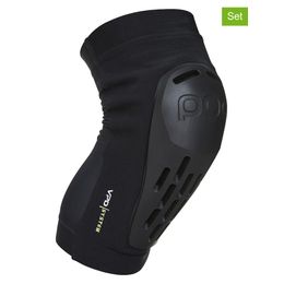 POC 2er-Set: Knieprotektoren "VPD System Lite" in Schwarz - 79% | Gr&ouml;&szlig;e L | Damen-outdoor-ausruestung