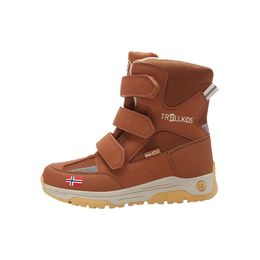 Trollkids Winterboots "Lofoten XT" in Braun - 47% | Gr&ouml;&szlig;e 27 | Kinderstiefel