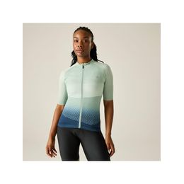 Dare 2b Fahrradtrikot "Lightning" in Gr&uuml;n/ Dunkelblau - 70% | Gr&ouml;&szlig;e 44 | Damen-outdoor-tops-shirts