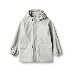 Wheat Regenjacke "Ollo" in Grau - 50% | Gr&ouml;&szlig;e 152 | Kinder-outdoor-jacken