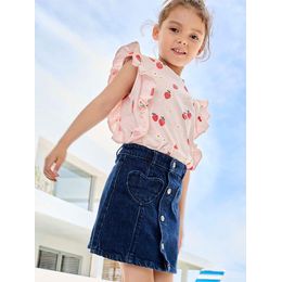 Vertbaudet Jeans-Rock in Dunkelblau - 43% | Gr&ouml;&szlig;e 122 | Kinderroecke