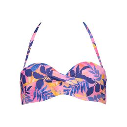 Vivance Bikini-Oberteil "Leilani" in Pink/ Blau - 66% | Gr&ouml;&szlig;e 36C-Cup | Damen-bademode
