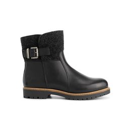 TRAVELIN' Leder-Ankle-Boots "Orkla" in Schwarz - 53% | Gr&ouml;&szlig;e 36 | Stiefeletten