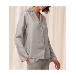 Triumph Pyjama-Oberteil in Grau - 56% | Gr&ouml;&szlig;e 38 | Damen-loungewear